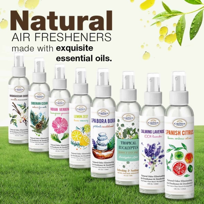 Buy online Natural Essential Oil Deluxe Air Freshener Set – 8 Pack ...